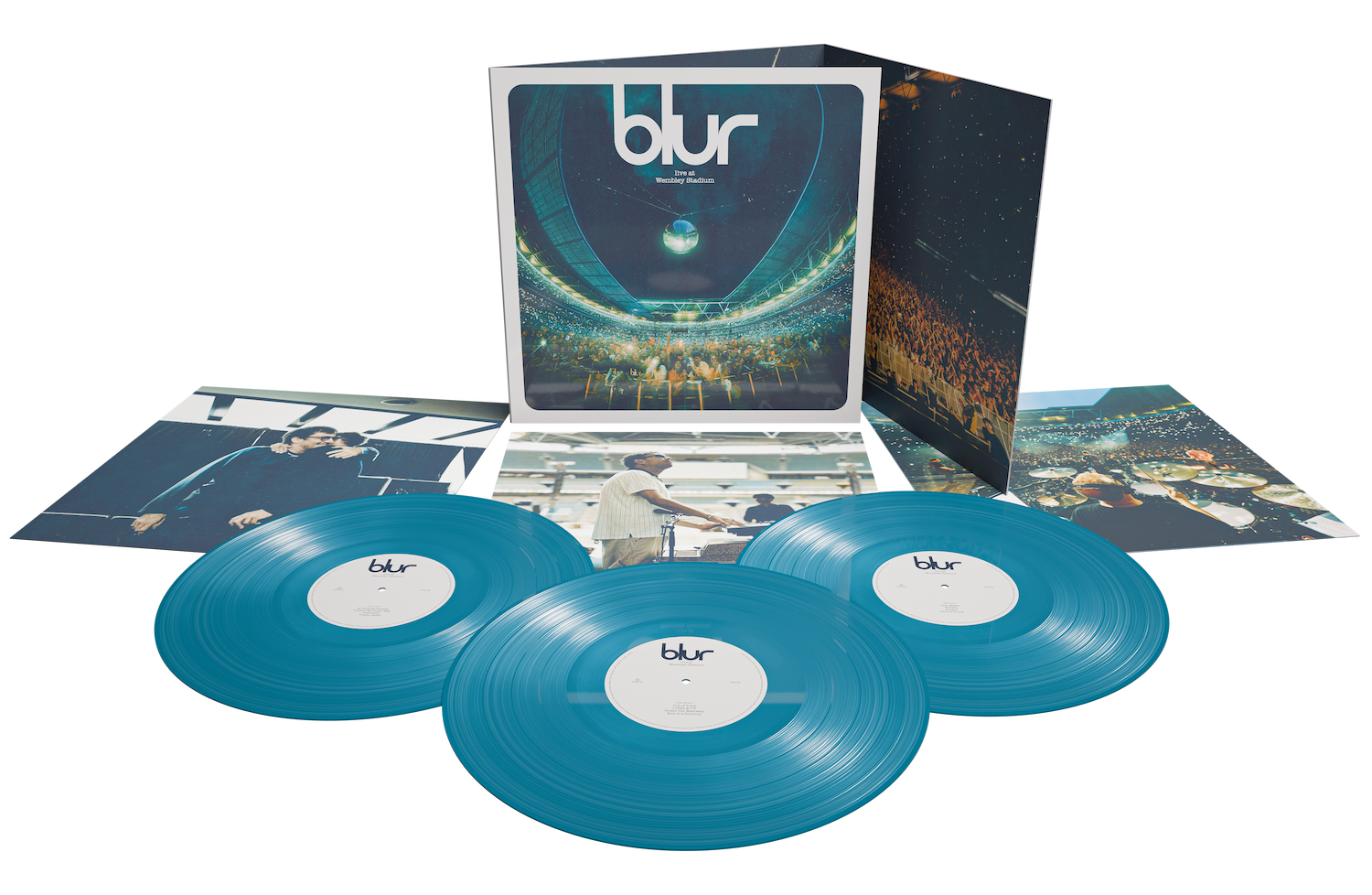 Live At Wembley Exclusive Teal 3LP | Blur Official Store
